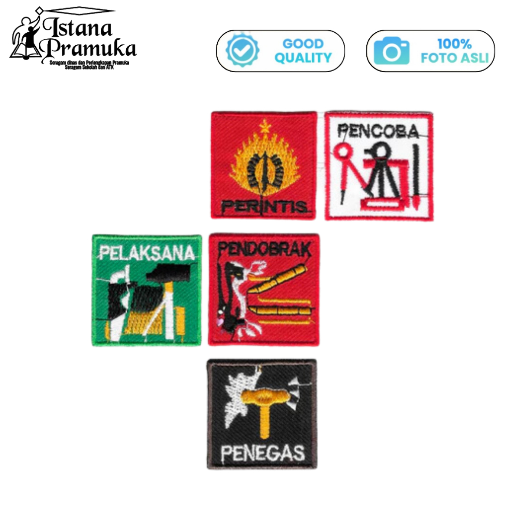 Embroidered Enforcer Scout Prop Sign - Pioneer - Experimenter ...