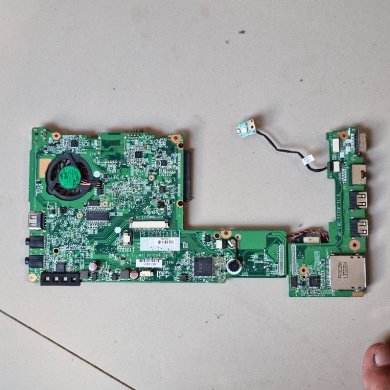 Mb Motherboard FART parts Notebook Axioo pico M1100/PJM/Zyrex M1115 ...