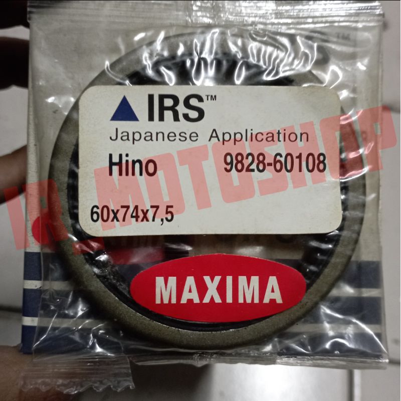 HINO TRUCK BUS KB KF ZM REAR WHEEL OIL SEAL 60x74x7,5 IRS | Shopee ...