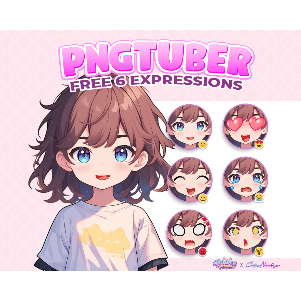 PNG Tubers for Creative and Interactive Streaming Content, Virtual ...