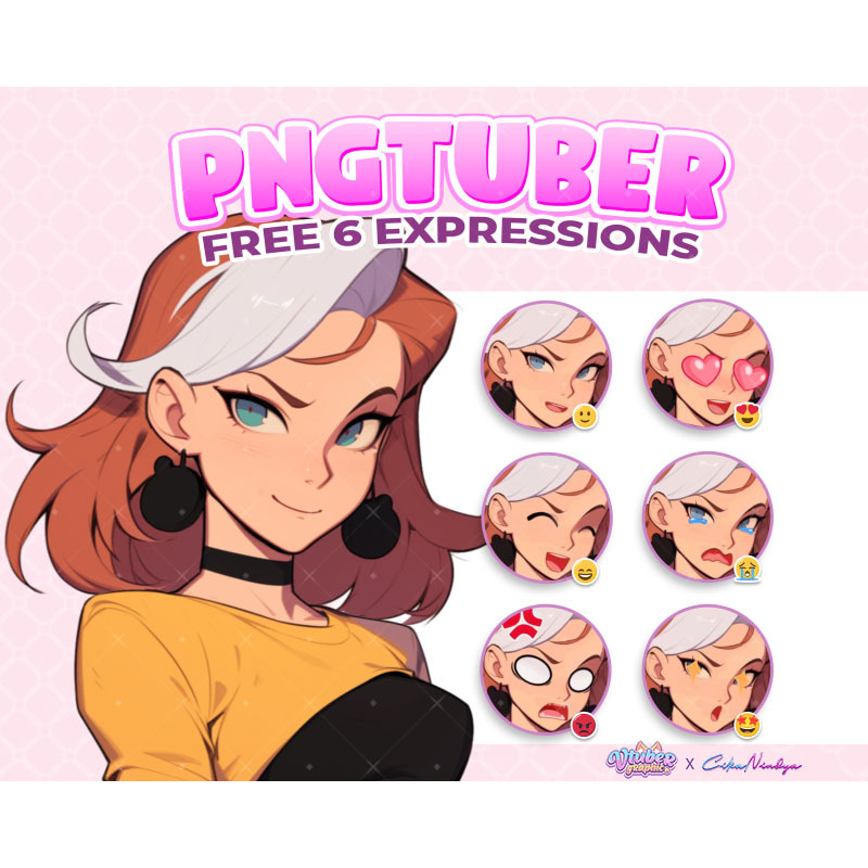 PNG Tuber | Unique & Fun 2D Virtual Avatar for Live Streaming | PNG ...