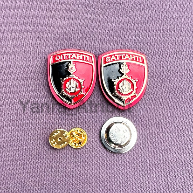 Sat Tahti Dit Logo Pin Police Prisoner Guard Magnet Nail | Shopee ...