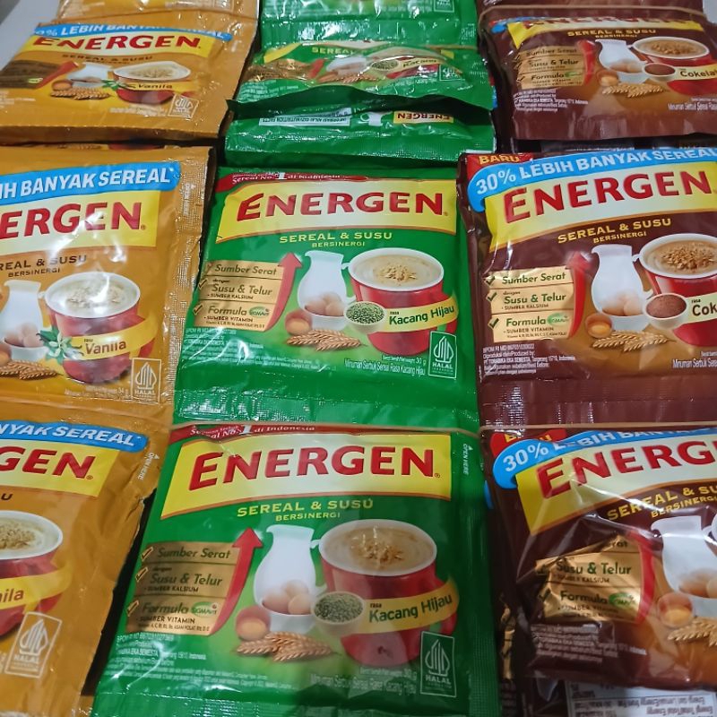 Energen Renceng contains 10 sachets 35gr | Shopee Philippines