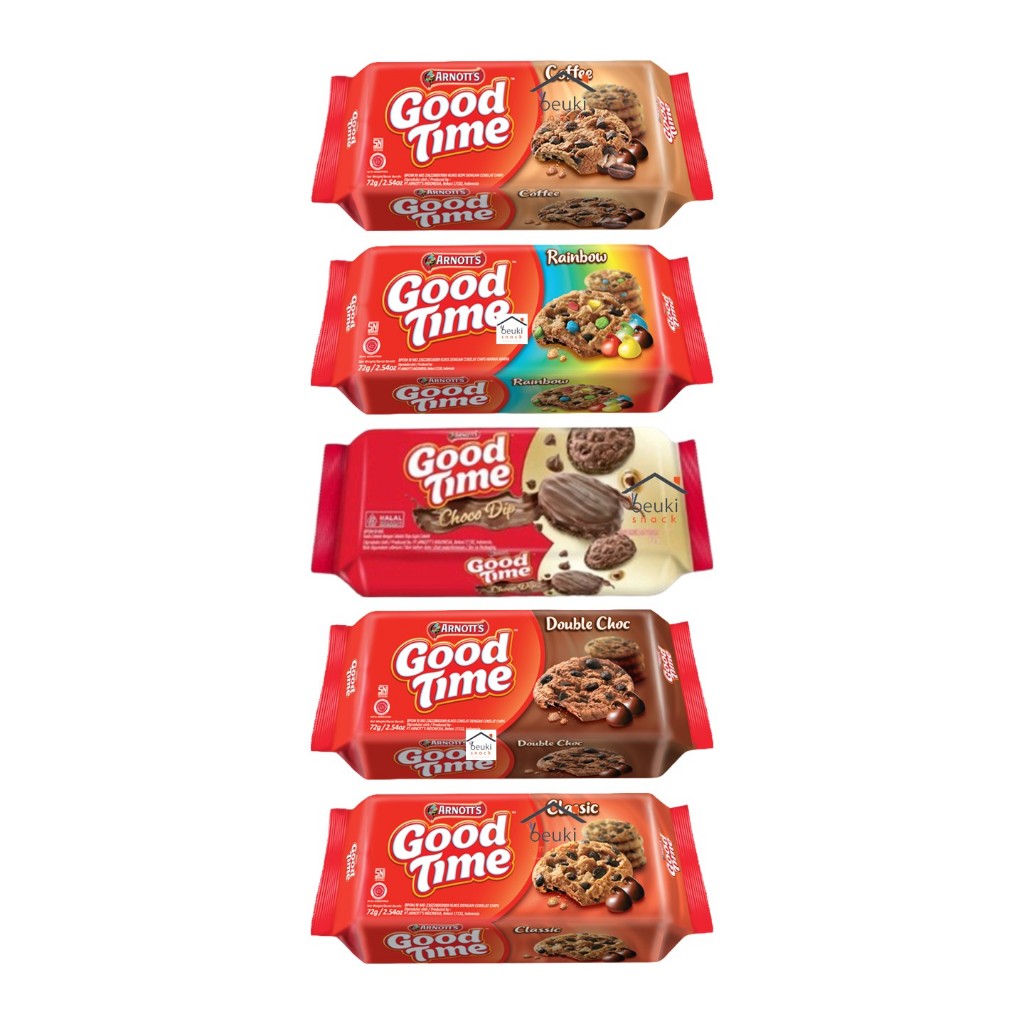 Good Time Chocolate Biscuits with Chocochip Sprinkles Various Flavors ...