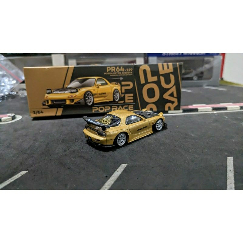 Diecast Poprace Pop Race Mazda Rx7 RX 7 RE Amemiya Bangkok Auto Salon ...