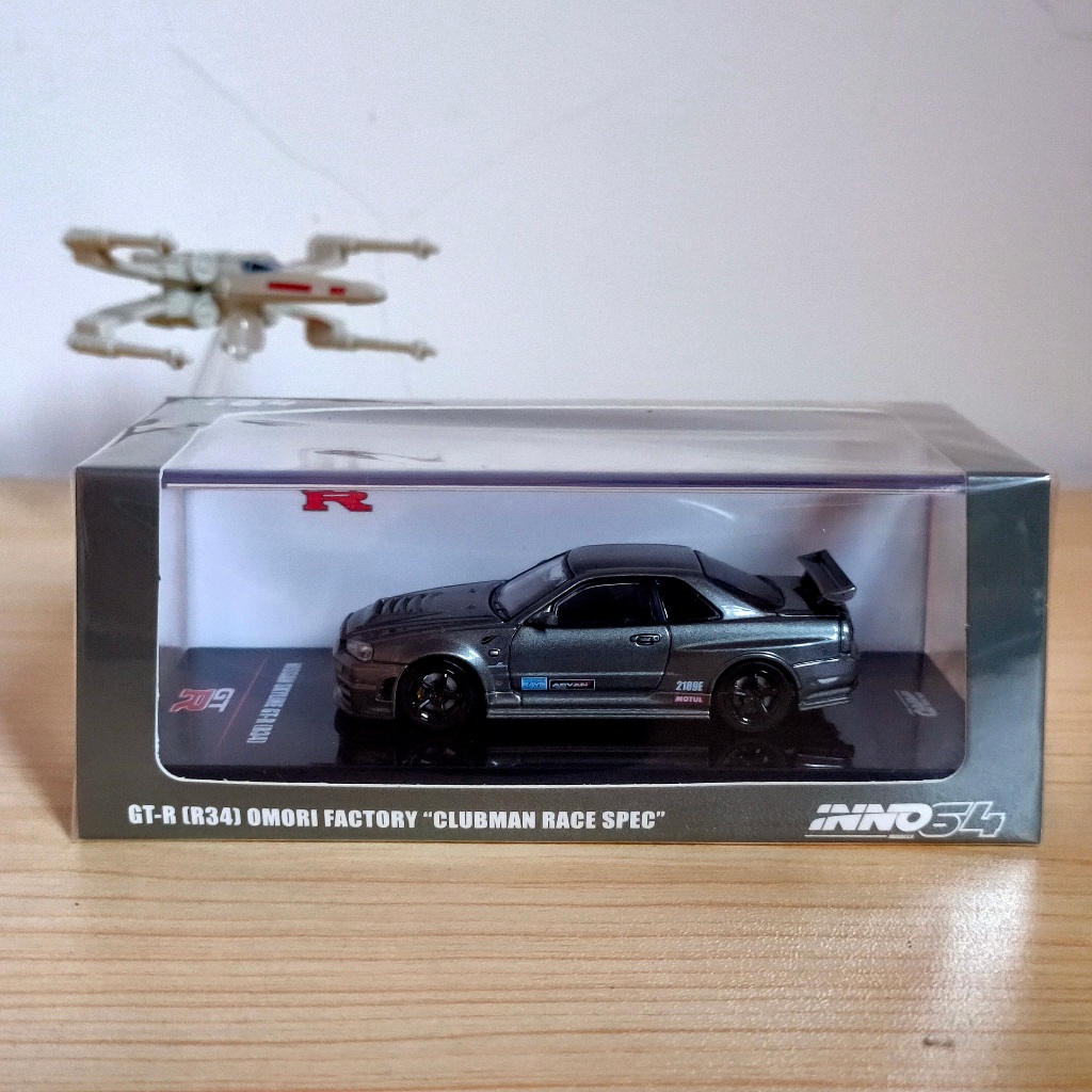Inno64 Inno 64 Skyline GTR GT-R R34 Omori Factory Clubman Race Spec ...