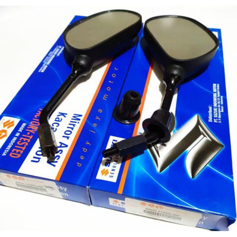 Rear View Mirror Set Suzuki Smash Shogun Skywave Skydrive Nex Arashi ...