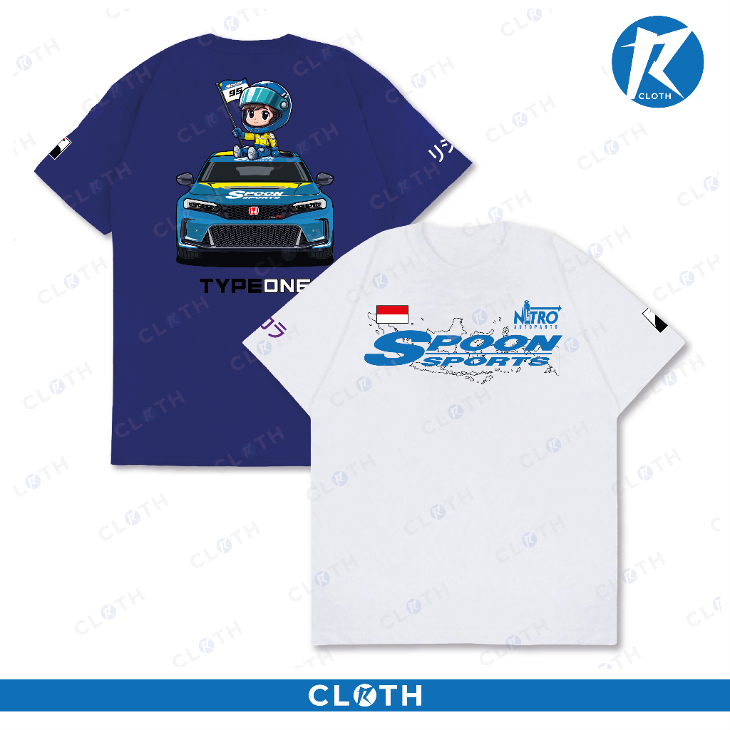 Nitro X SPOON SPORT T-SHIRT HONDA CIVIC TYPE R AUTOMOTIVE 24S | Shopee ...
