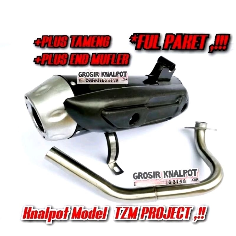 Exhaust Standard Racing Model TSM Project Ful Pack PLUS Shield Honda Yamaha Nmax N max Aerox Old ...