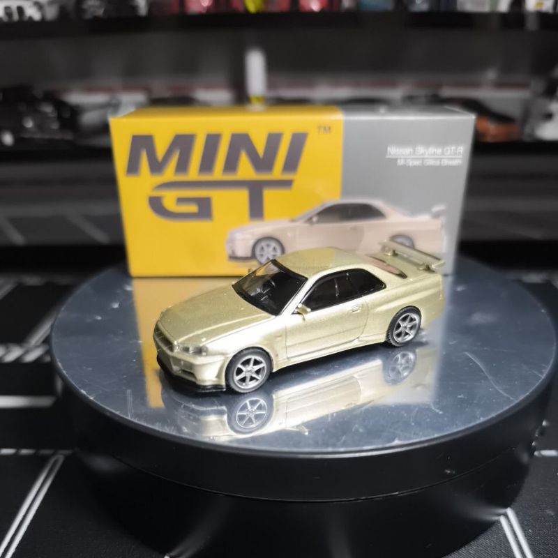 Mini gt nissan skyline gtr r34 m-spec 348 | Shopee Philippines