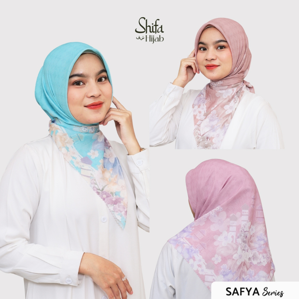 Shifa HIJAB - SAFYA | Sublime JILBAB PREMIUM LASER CUT QUARTER MOTIF ...