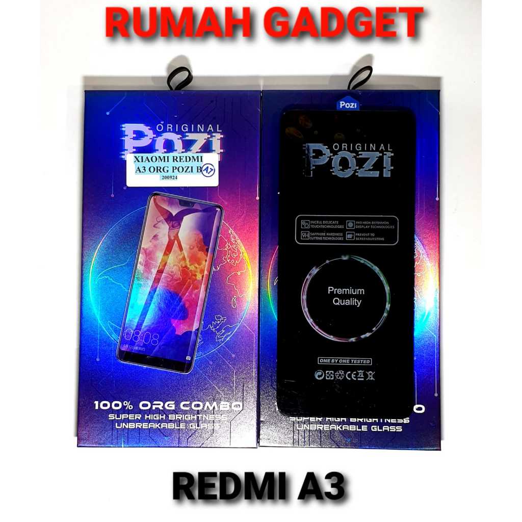 LCD POZI REDMI A3 POCO C61 FULLSET TOUCHSCREEN | Shopee Philippines