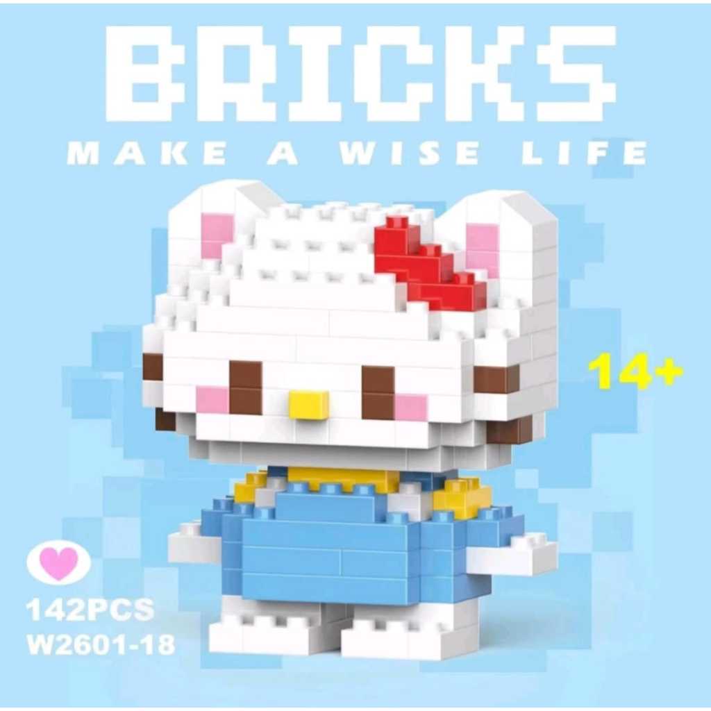 Nano Block Model Cartoon Building Block Toy Block Stacking Block DIY Bricks Mini Educational DIY ...