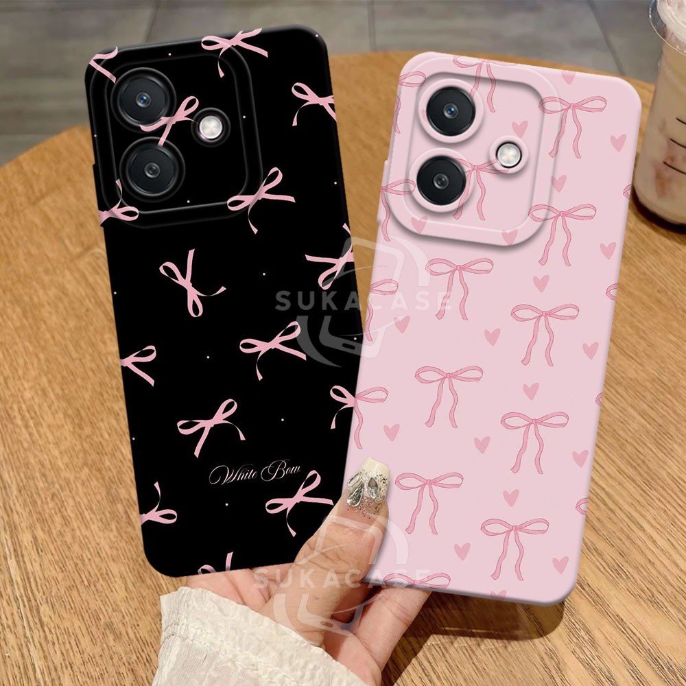 HP Phone case For Oppo A3/A3X/A3 PRO Fashion case Ribbon (SK01) Softcase Rubber - Pro Camera ...