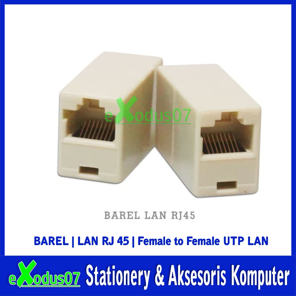 Rj45 Barrel Connecting LAN Cable | Shopee Philippines