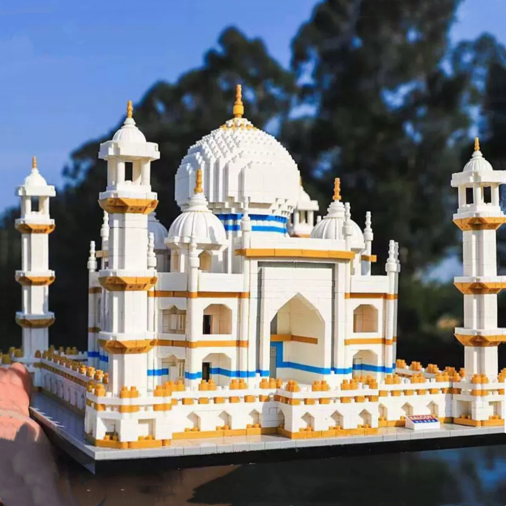 Taj Mahal Famous Block Model Building Minicraft Brick Toys Gifts ...