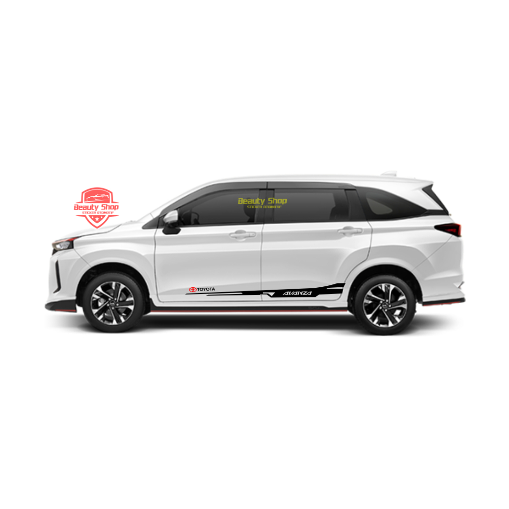 New Toyota Avanza sticker Toyota Avanza car sticker Cutting Body ...