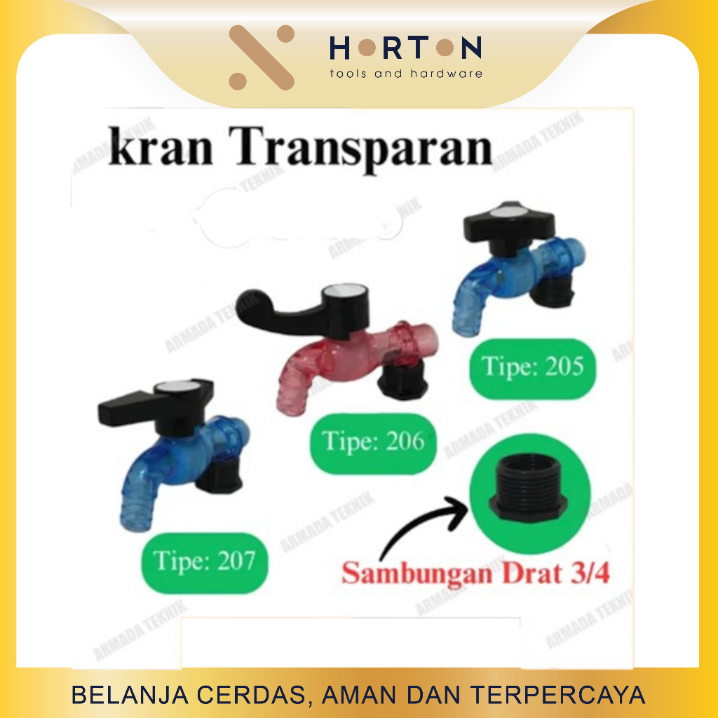 Transparent Wall Faucet / PVC Garden Water Faucet / 1/2" Clear Faucet ...