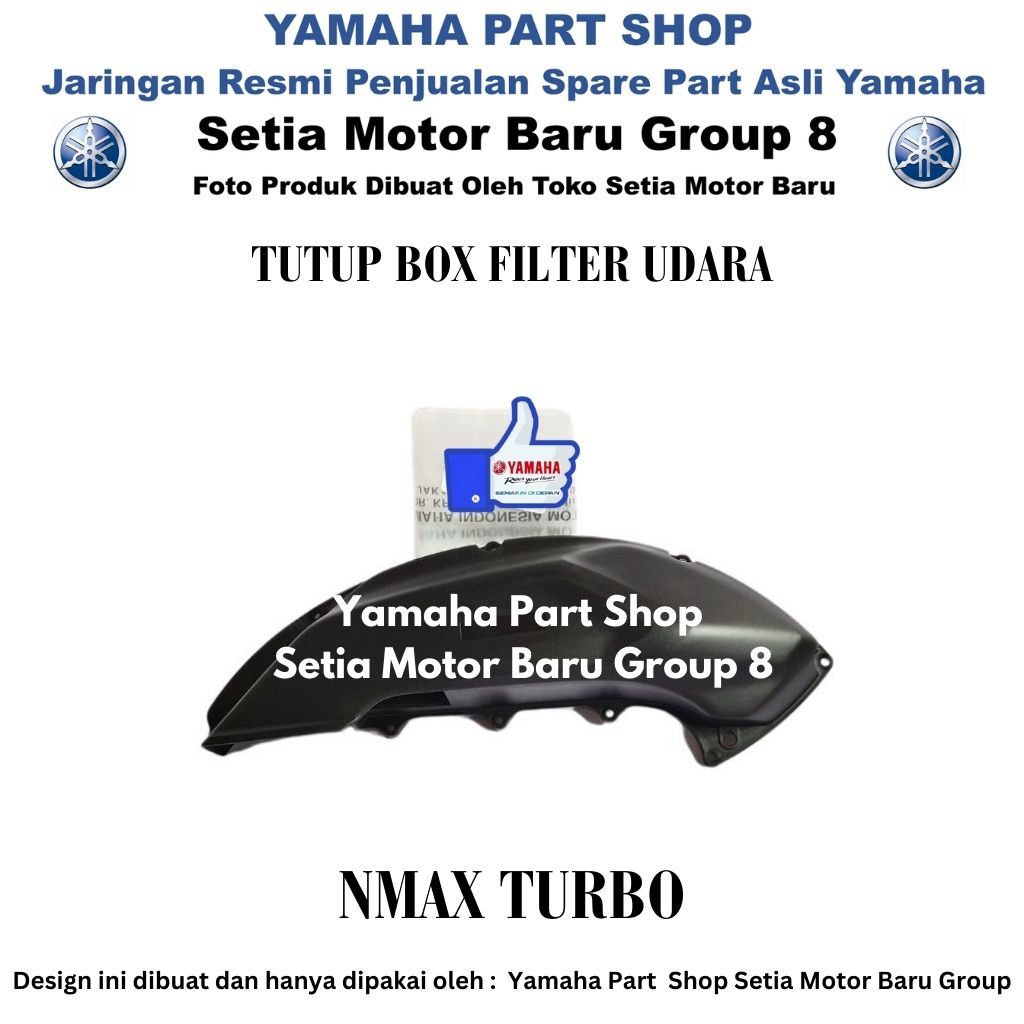 Original Yamaha New N Max Nmax Turbo Tech Max Front Air Filter Box ...