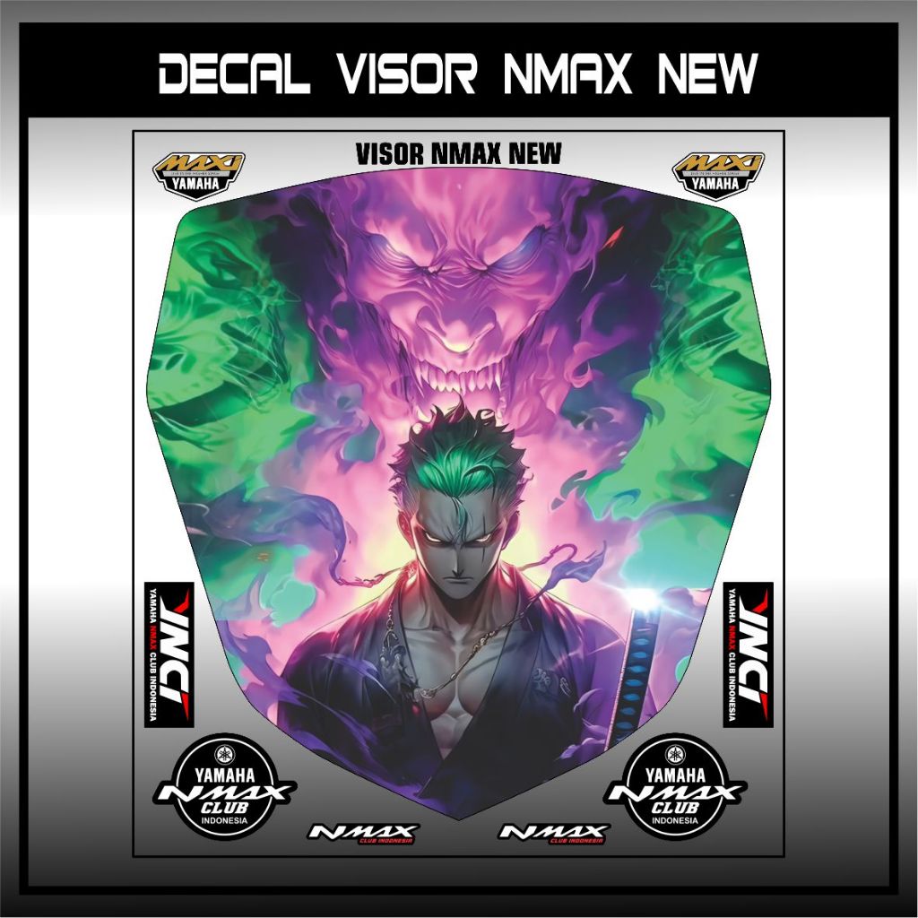 Striker Decal Visor Nmax New/Vase Sticker/Yamha Nmax New 155 GRAPHIC ...