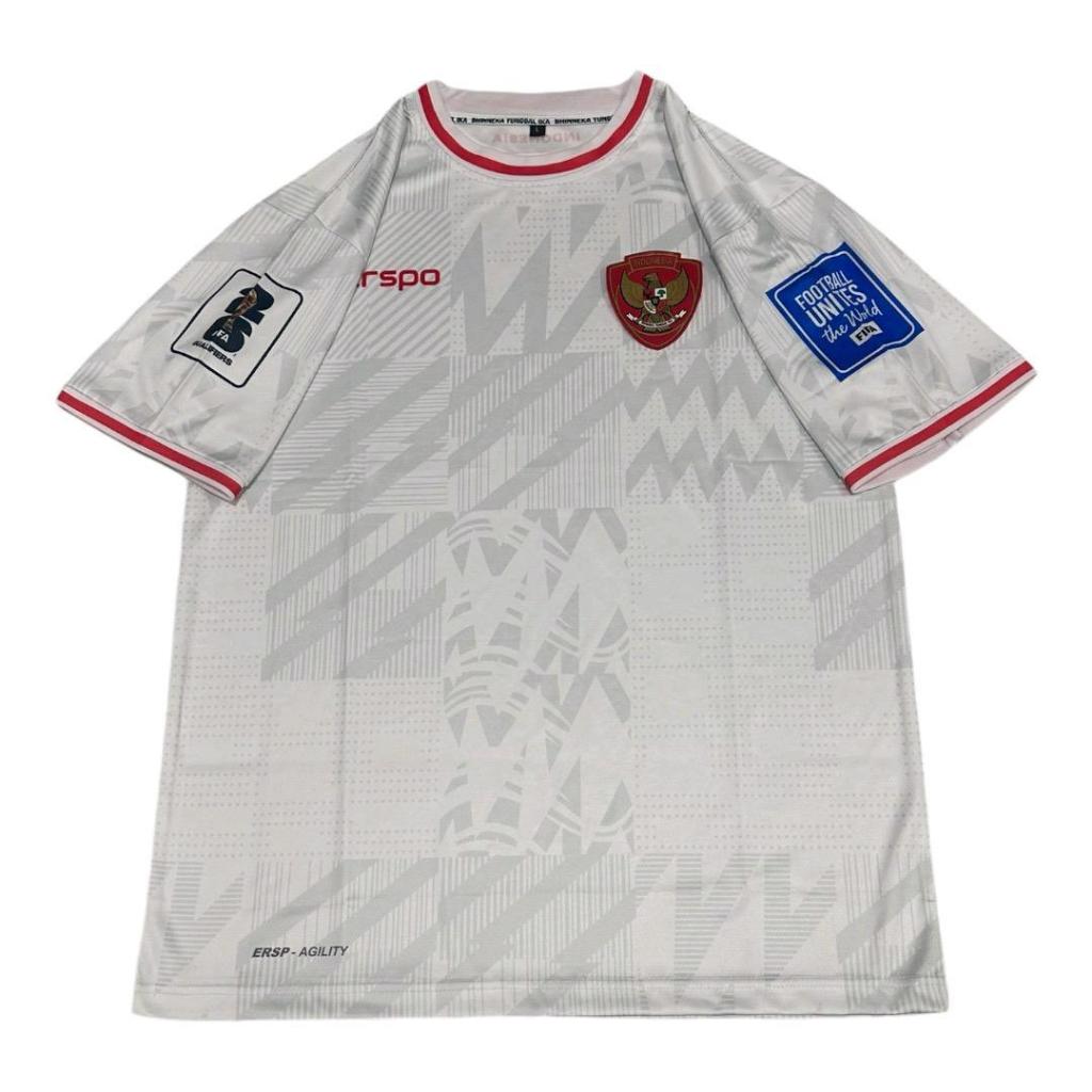 2024 INDONESIAN NATIONAL TEAM FOOTBALL JERSEY T-SHIRT FULL IMPORTING ...