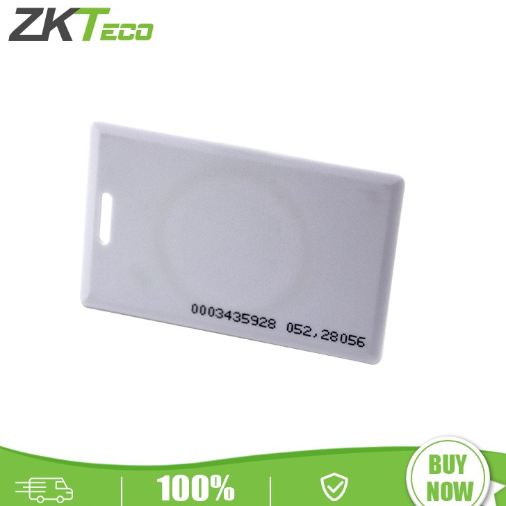 MESIN Zkteco RFID CARD 125khz ID CARD For Smart Lock Attendance Machine ...