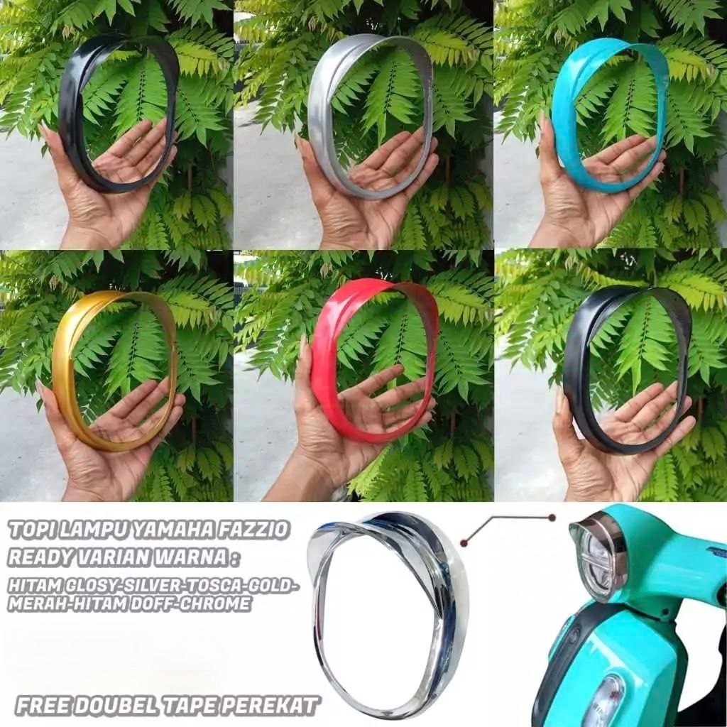 Fazzio Headlamp Cover Fazzio Headlamp Ring Hat | Shopee Philippines