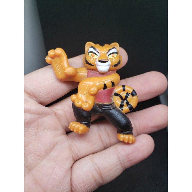 Action FIGURE ORIGINAL SOLID RUBBER DWA LLC TIGER KUNGFUPANDA KUNGFU ...