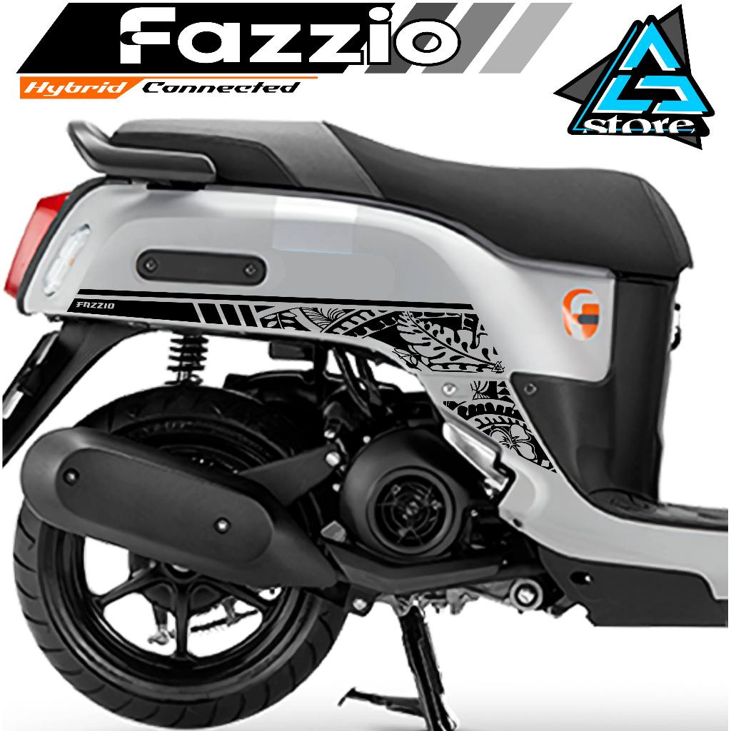 Fazzio STRIPING/CUT STICKER/F.451/FZIO STICKER/BATIK STICKER/MOTORCYCLE ...