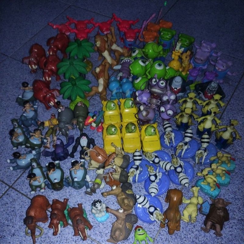 14-12-2024 Figure Mcd Ice Age Tarzan Mowgli Home Monster Inc Spiderwick ...