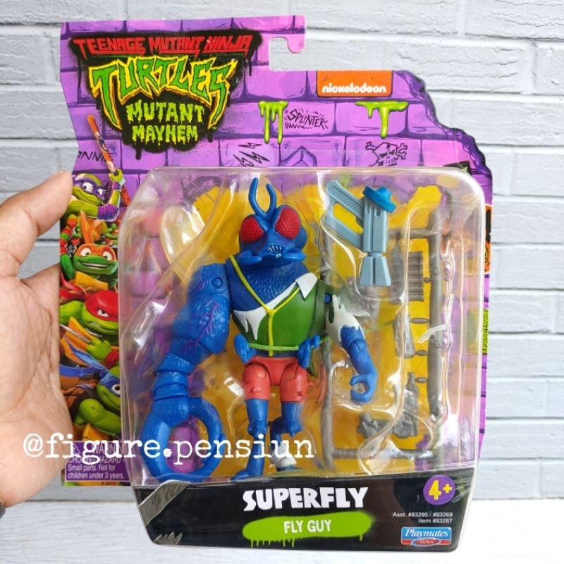 Playmates TMNT MOVIE BASIC SUPERFLY FLY GUY TEENAGE MUTANT NINJA ...