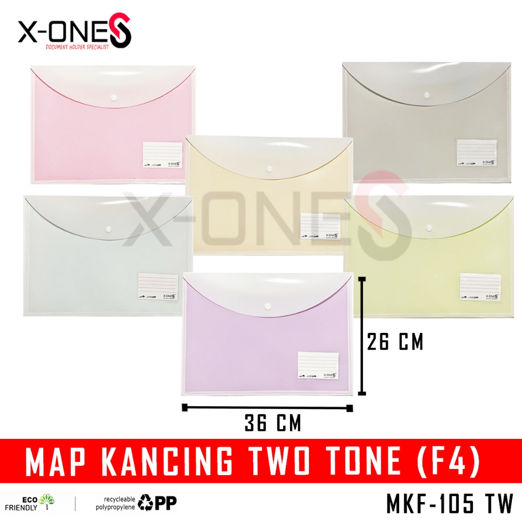 X-ONE MAP BUTTON 1 TWO TONE F4 FC FOLIO PASTEL & DOFF COMBINATION 2 ...