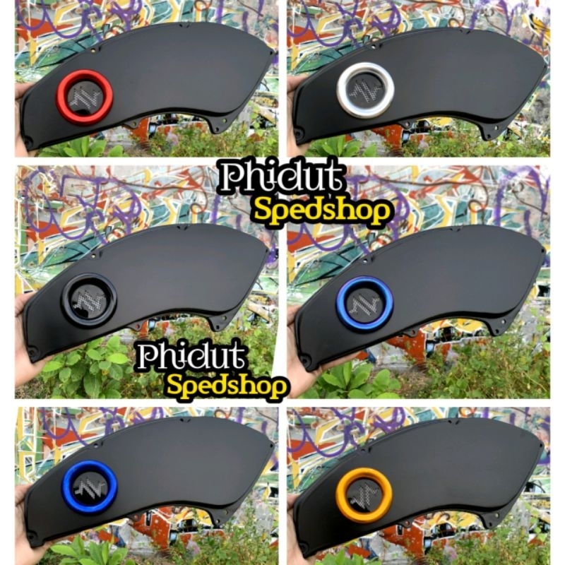 Black Veloscope Slim Filter Cover for Nmax Old 2015 - 2019 Original ...