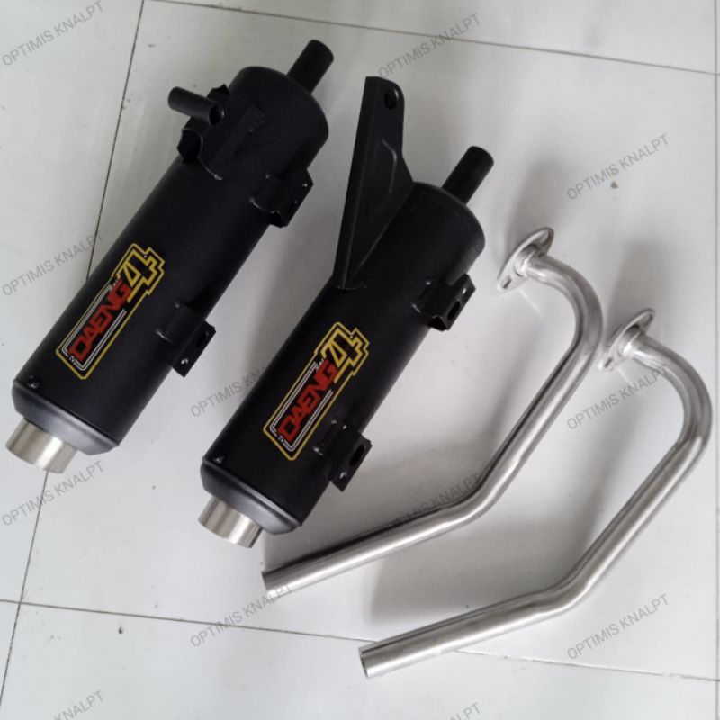 Chicken pipe 28mm Daeng sai4 for mio sporty/soulty mio i 125 Click 125i ...