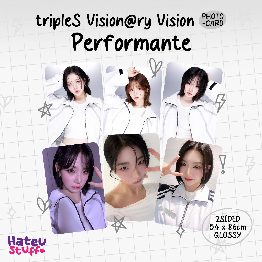 Triples VV Unofficial Photocard Performance + Selca (Visionary Vision ...