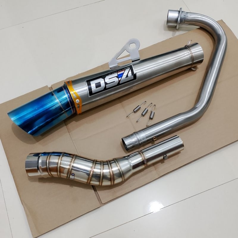 Ds4 51mm conical open spec exhaust pipe tmx 125 155 pinoy 125 155 tmx ...