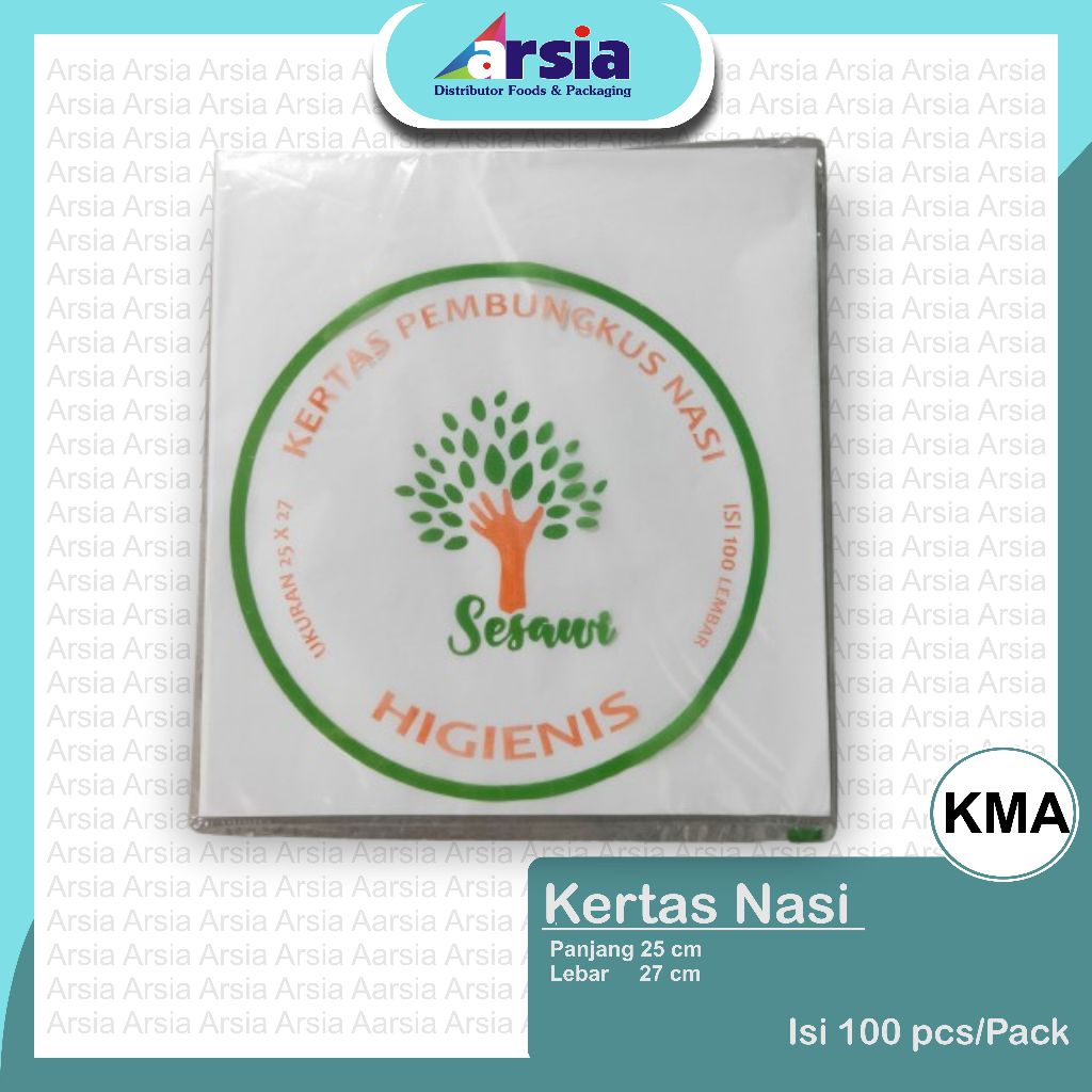 KFC Rice Paper / White Rice Paper / Folded Rice Paper - 100 sheets ...