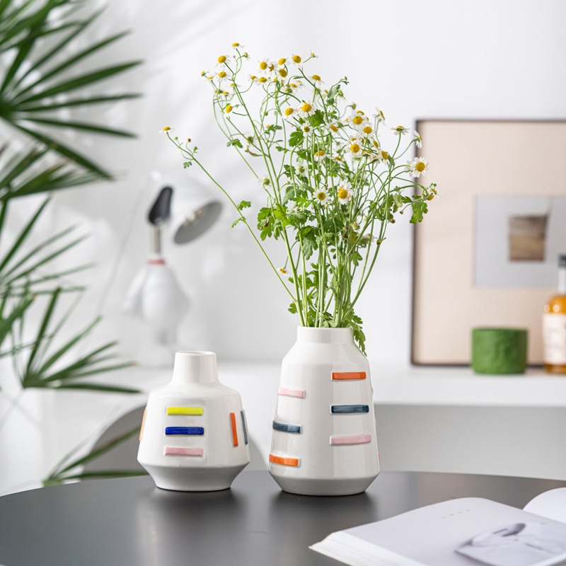 Fenty Ceramic Aesthetic Flower Vase / Pottery / Nordic Flower Vase ...