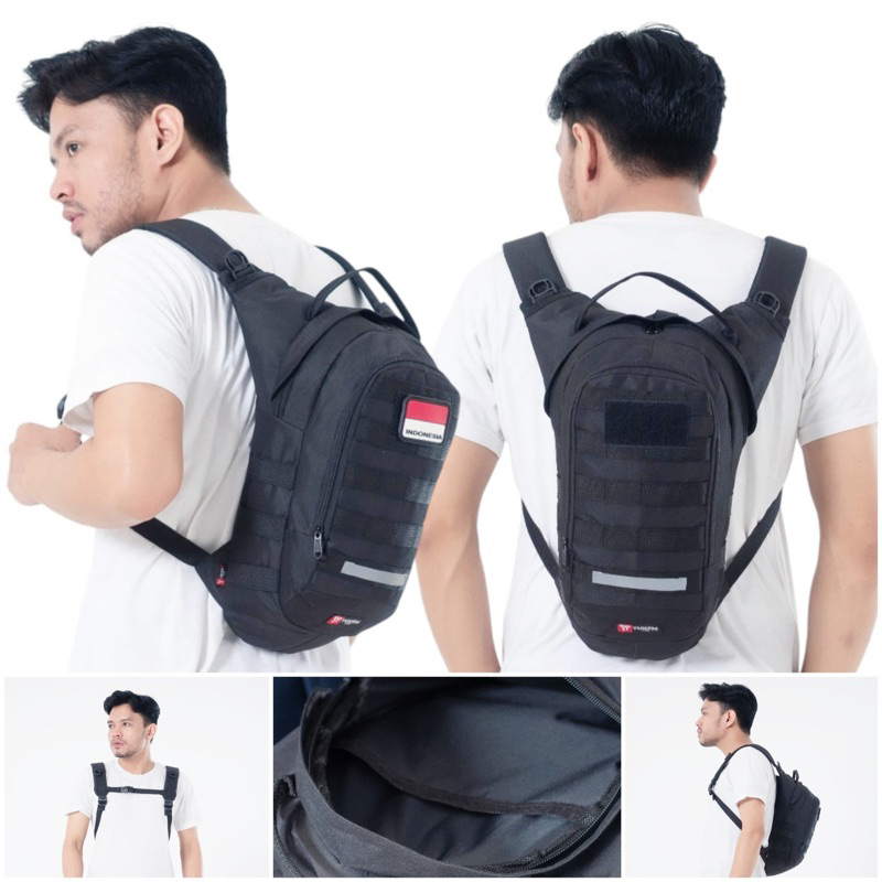 Tactical army hydropack cycling bag, TNI military police army backpack ...