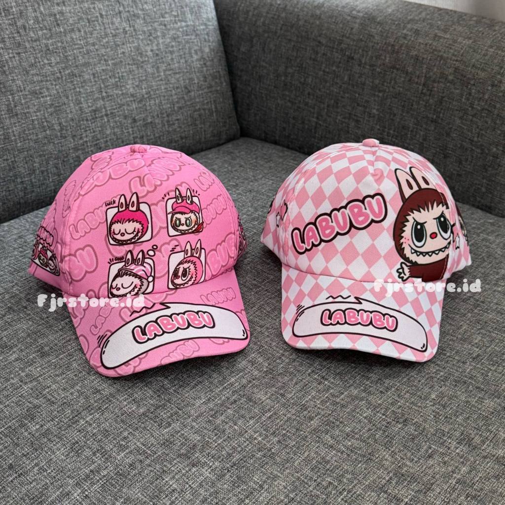Girls' Baseball Cap Full of LABUBU Kuromi Motif Viral Hat | Shopee ...