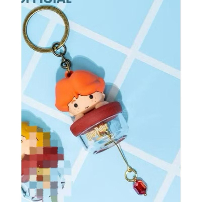 GANTUNGAN Harrypotter Keychain Scarf Hedwig Gringotts Wind Love potion ...