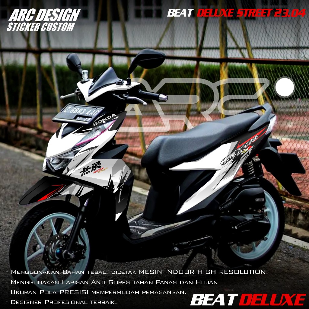 Newest Decal Sticker Honda Beat DELUXE STREET 2020 2021 2022 2023 Full ...
