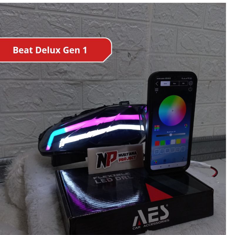 Lazy stop lamp RGB Bluetooth 210 Mode Beat Delux 2020 2023 | Shopee ...