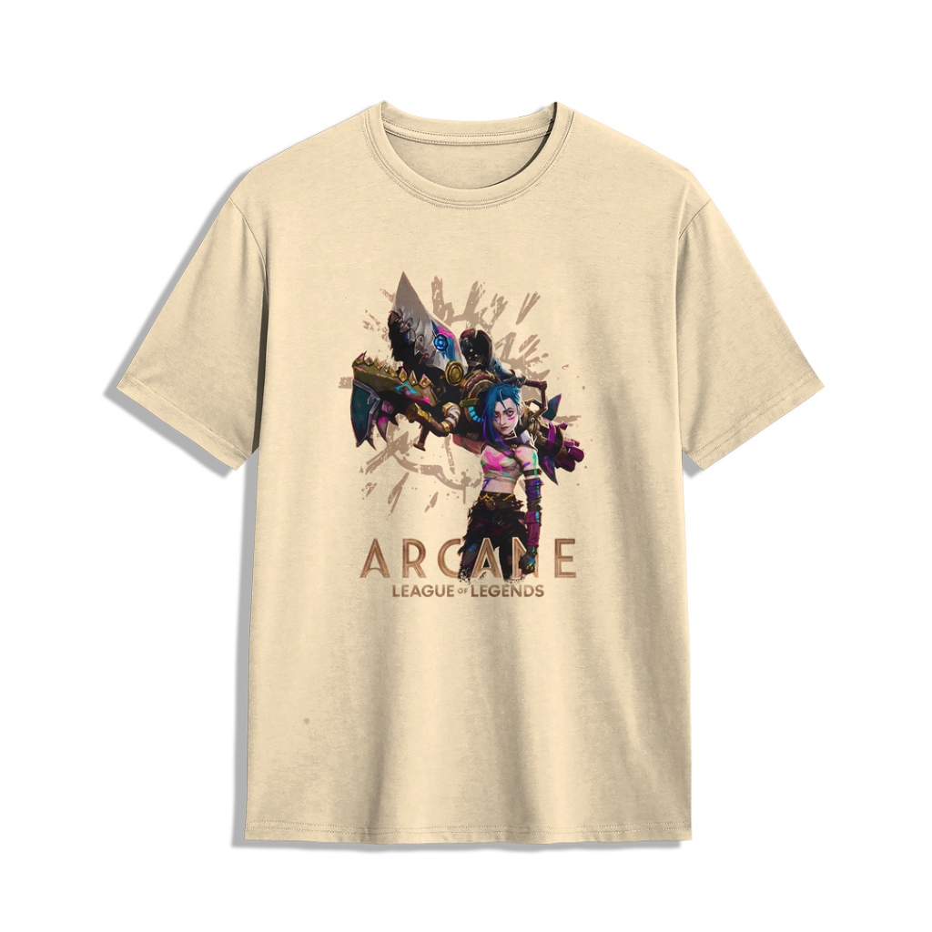Game League of Legends Series Arcane T-shirt | Shopee Philippines
