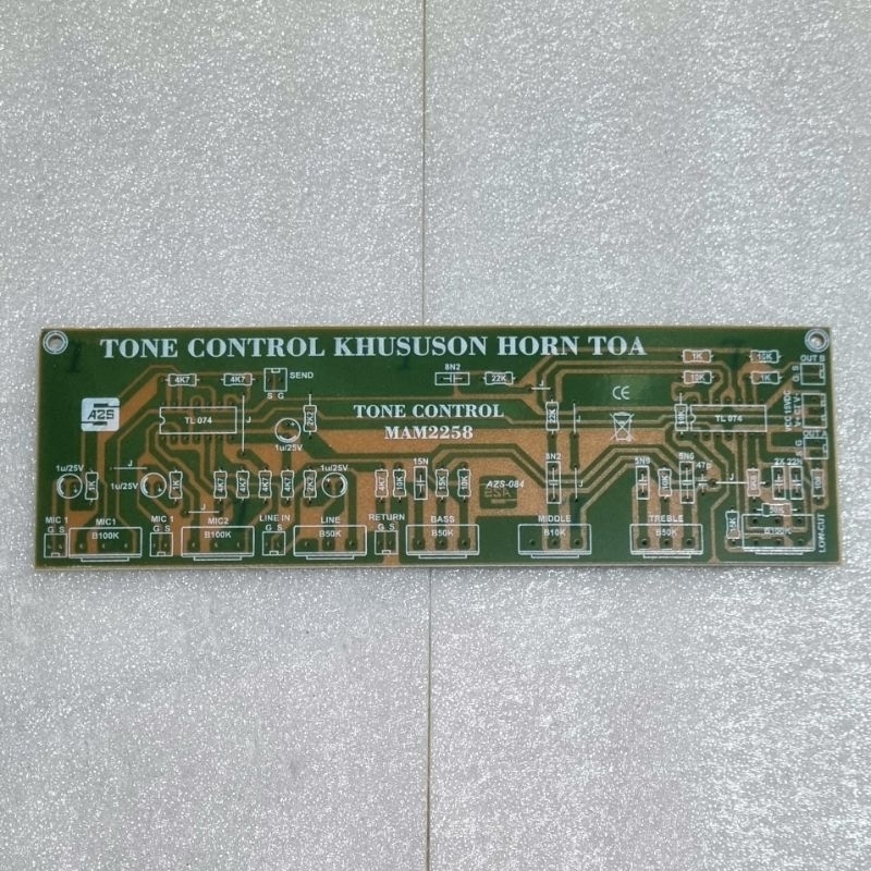 PCB Tone Control Special TOA IC TL 074 | Shopee Philippines