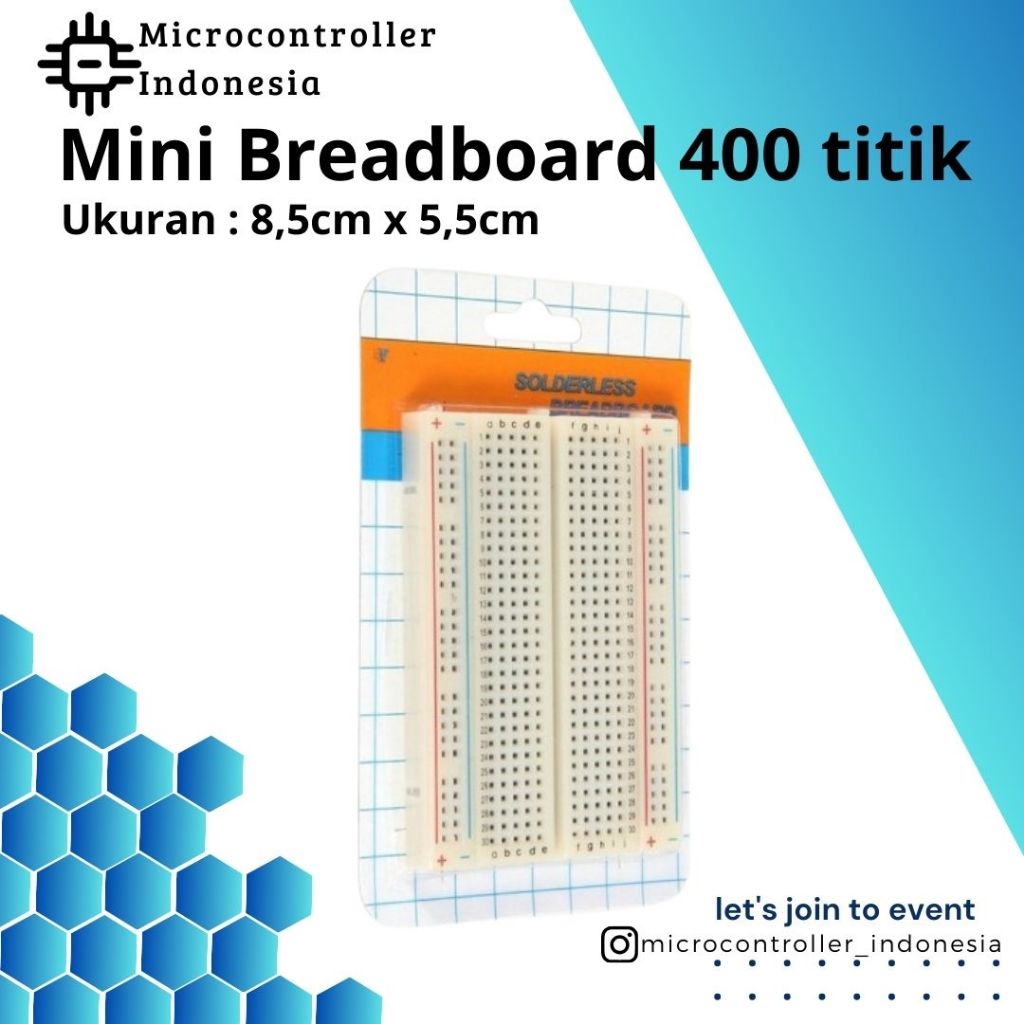 Mini Breadboard 400 Tie Point hole | Shopee Philippines