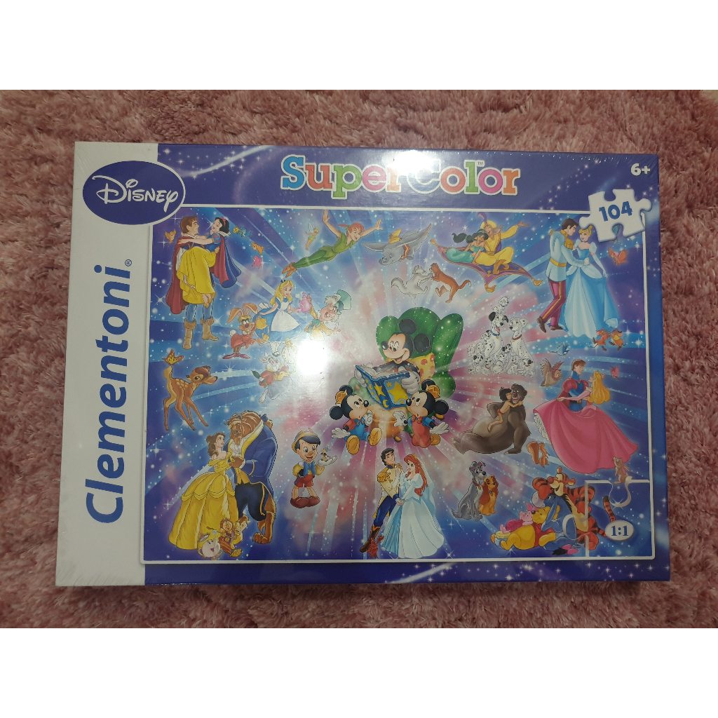 Clementoni Puzzle - Disney Supercolor 104 pcs | Shopee Philippines