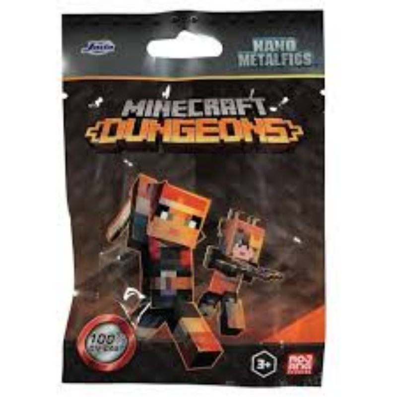 Minecraft Nano Metalfigs Dungones Legends Mojang Jadatoys Jada | Shopee ...
