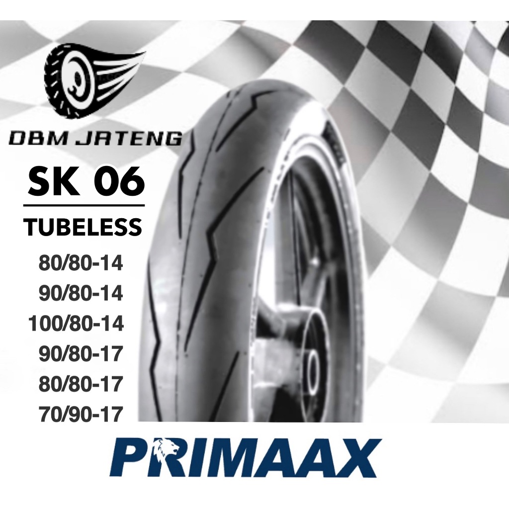 100% ORIGINAL & NEW PRIMAAX SK-06 ANT-MAN TUBELESS TIRES Ring 14 & 17 ...
