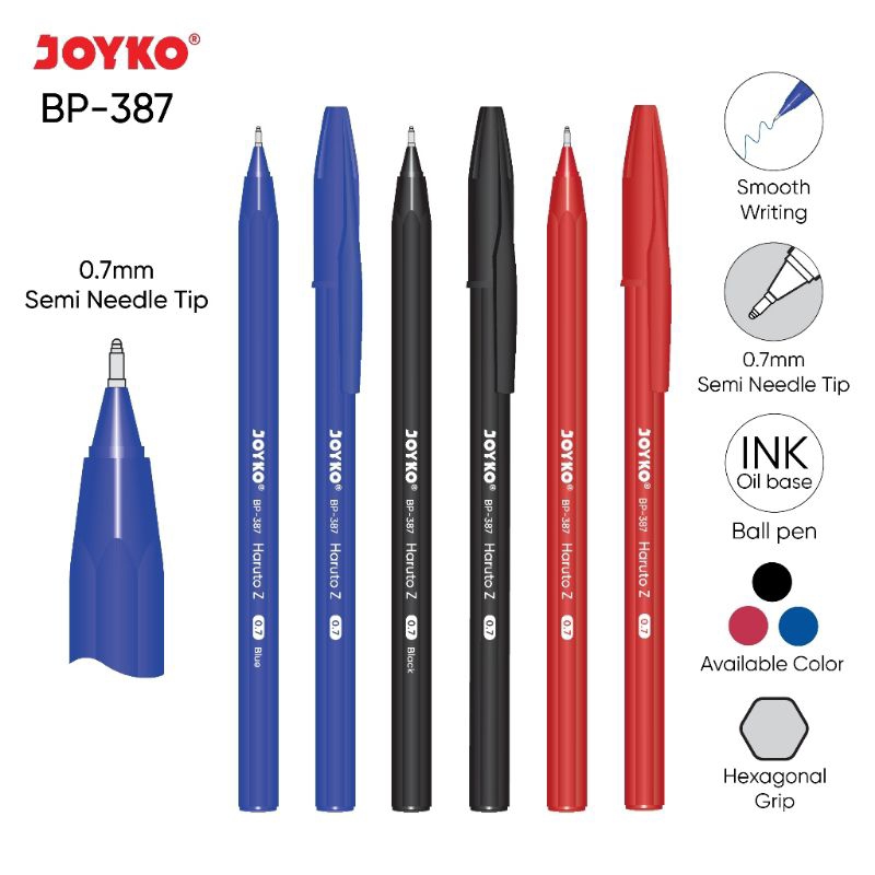 Ball Pen Joyko BP-387 Haruto Z 0.5 mm | Shopee Philippines